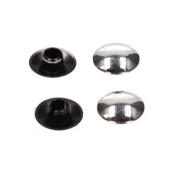 Cover caps for M8 hex chrome 4 pieces